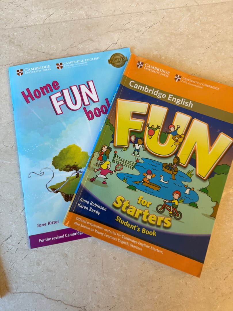 Cambridge English fun for starter, 興趣及遊戲, 書本 & 文具, 補充練習 - Carousell