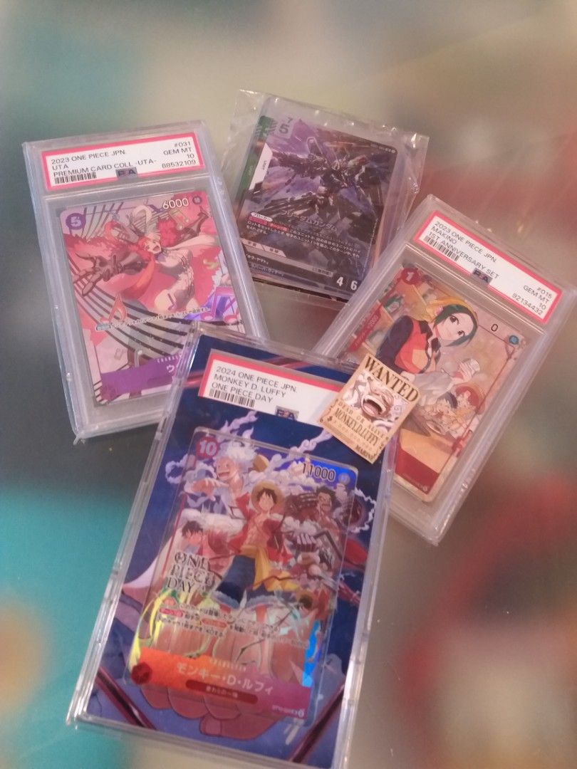 (Can lalamove KL) one piece slab gundam freedom tcg, Hobbies & Toys ...