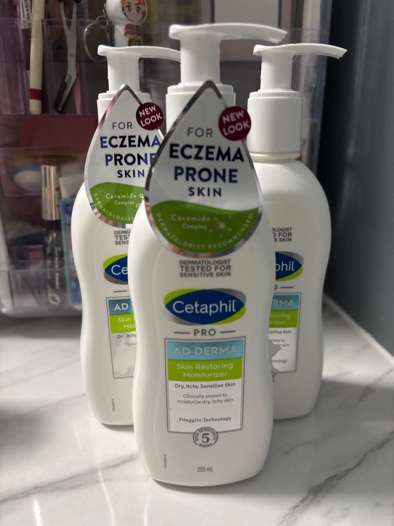 Cetaphil Pro AD Derma Skin Restoring Moisturizer, Beauty & Personal ...