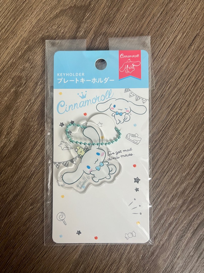 Cinnamoroll Keyholder Plate Keychain, Hobbies & Toys, Toys & Games on ...
