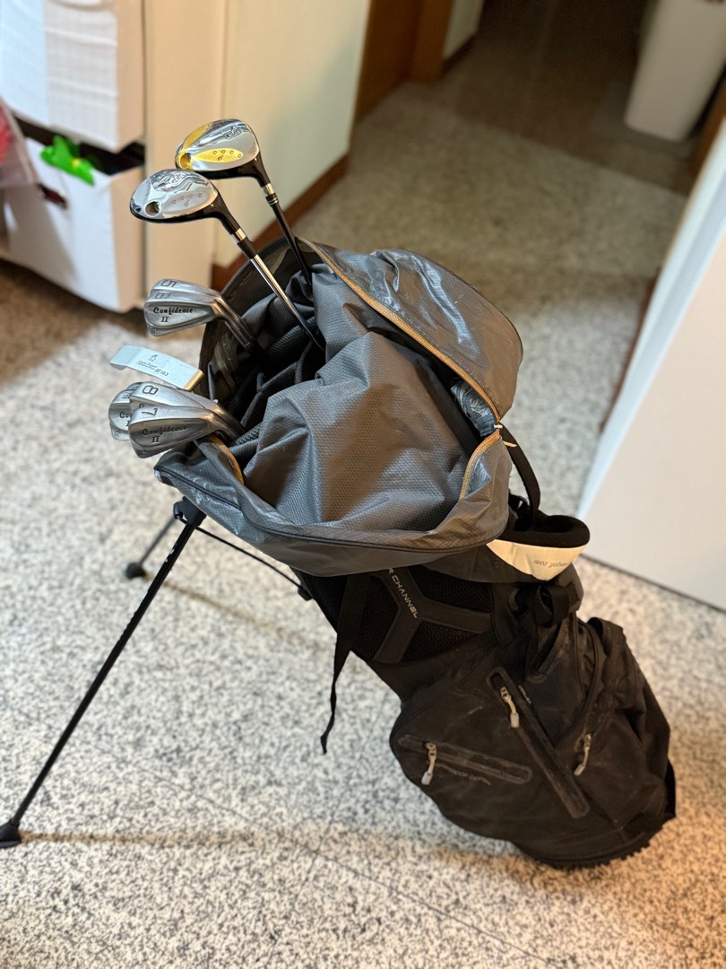 Confidence II Golf Club Set with Stand Bag, Sports Equipment, Sports ...