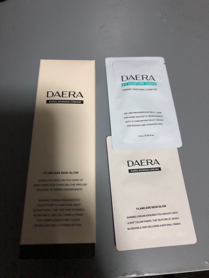 Daera Kang Shining Cream and Moisture Cream, Beauty & Personal Care ...