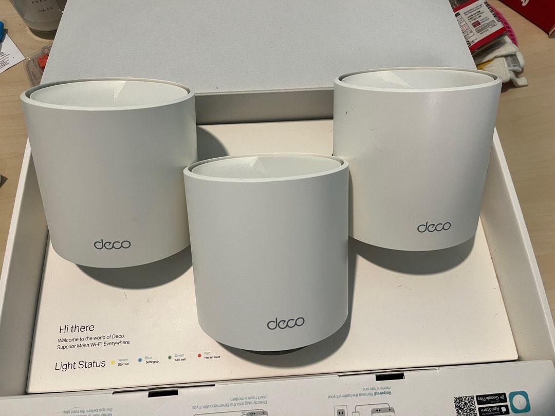 Deco AX1800 Superior Mesh Wifi 6 System, Computers & Tech, Parts ...