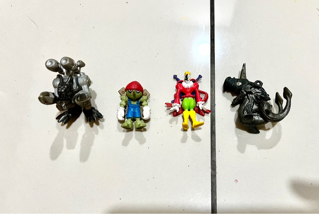 Digimon Bandai Figure Machinedramon Piedmon Puppetmon Metalseadramon ...