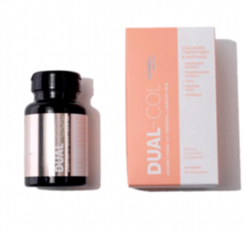 Dual Col Collagen Tripeptides & peptides Vitamin C health beauty skin ...