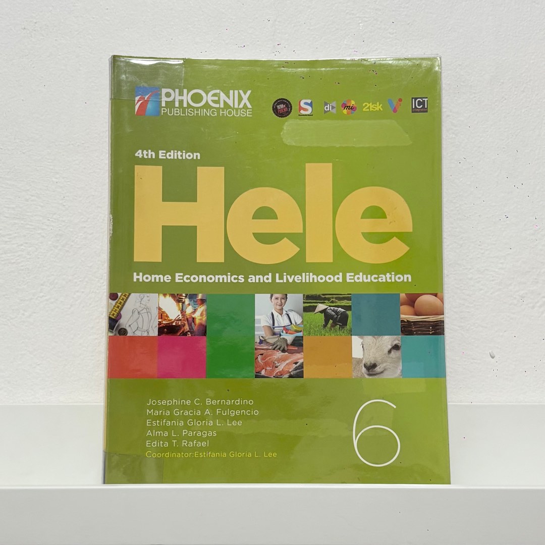 Grade 6 Book: HELE Home Economics and Livelihood Education (4th Edition), Hobbies & Toys, Books ...