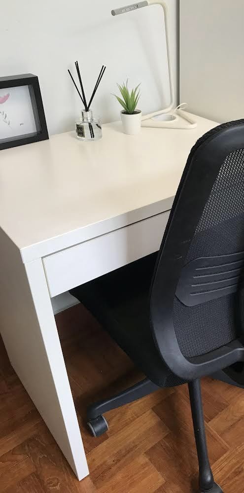 Ikea study table, Furniture & Home Living, Furniture, Tables & Sets on ...