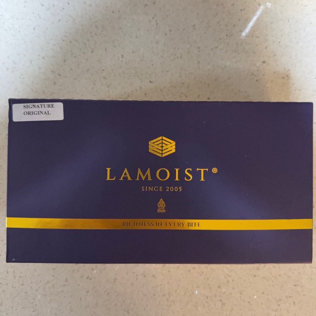 La Moist Kueh Lapis from Batam •Original Flavour 550g • LaMoist •Best ...