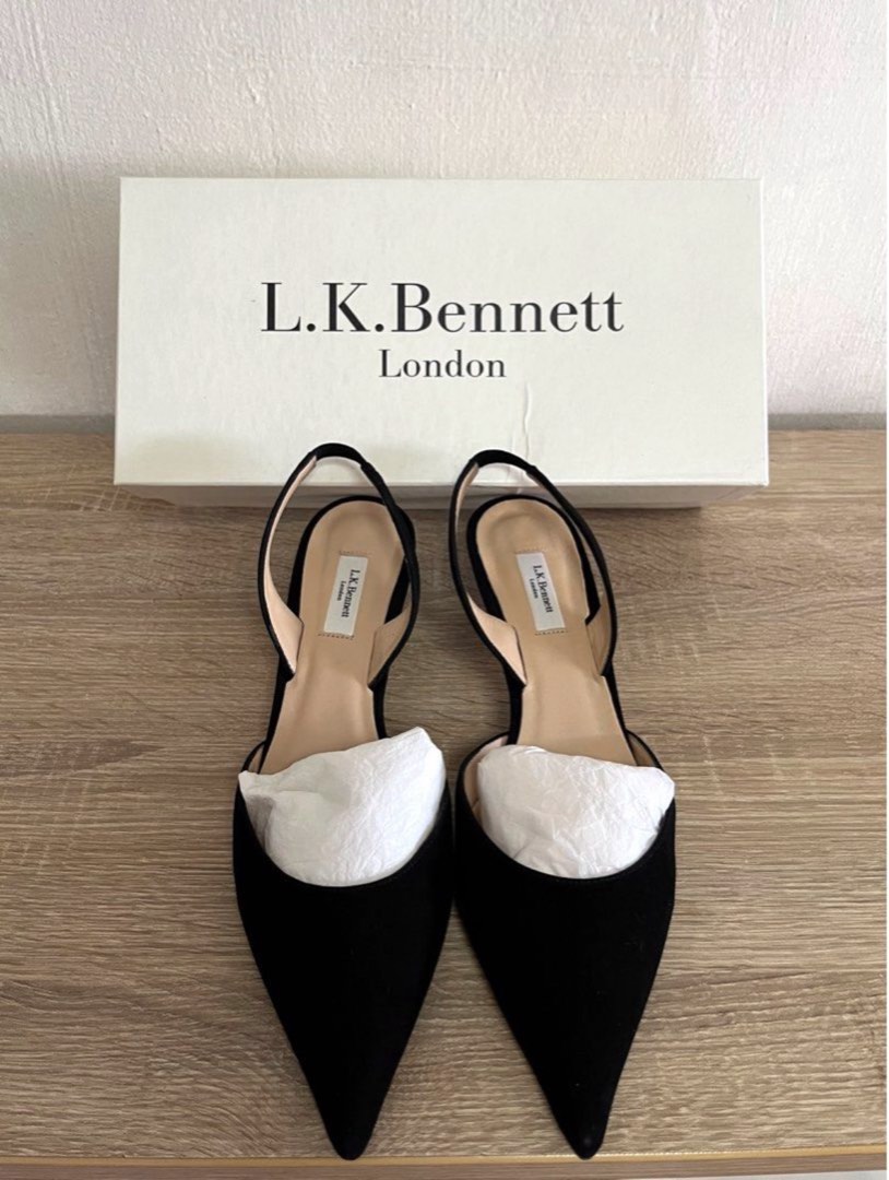 L.K. Bennett Larissa Kitten Heel (new), Women's Fashion, Footwear ...