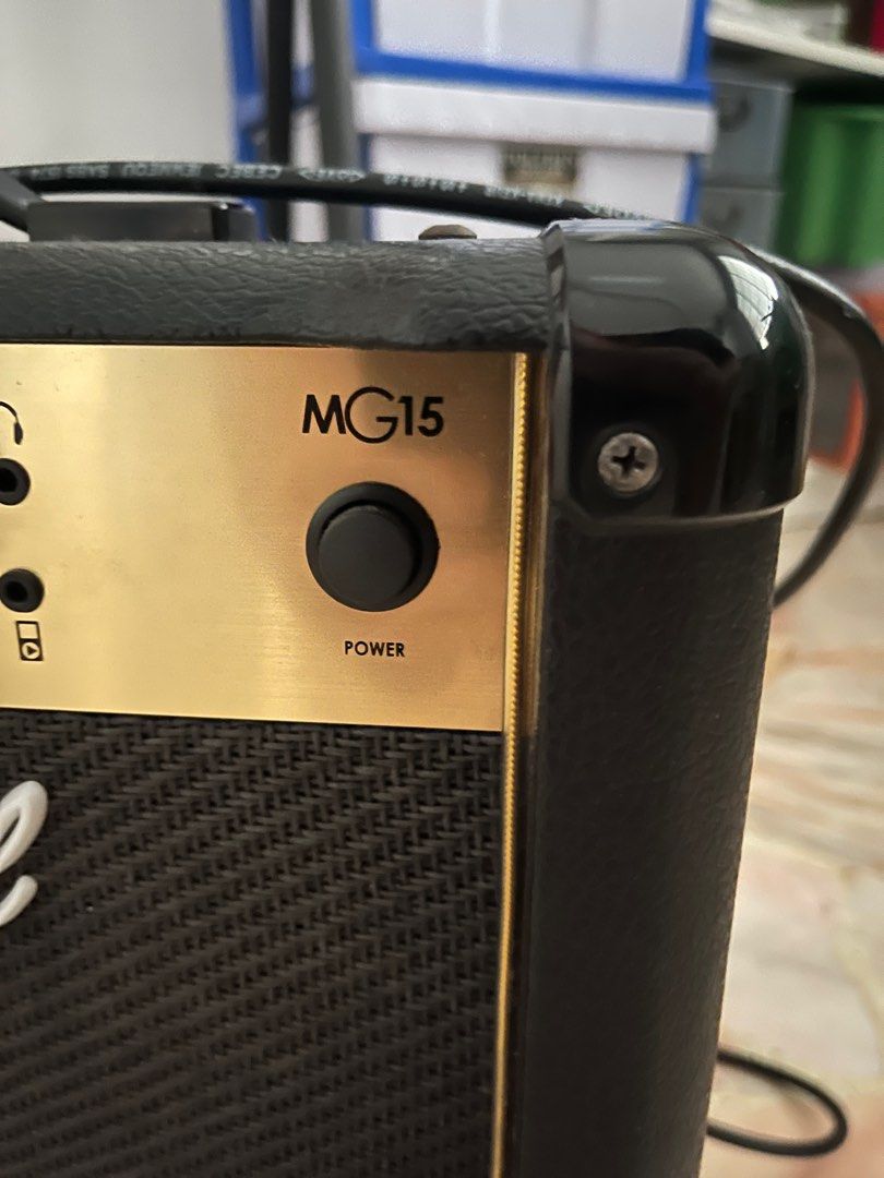 Marshall MG15 Guitar Amplifier, Hobbies & Toys, Musical Instruments on ...