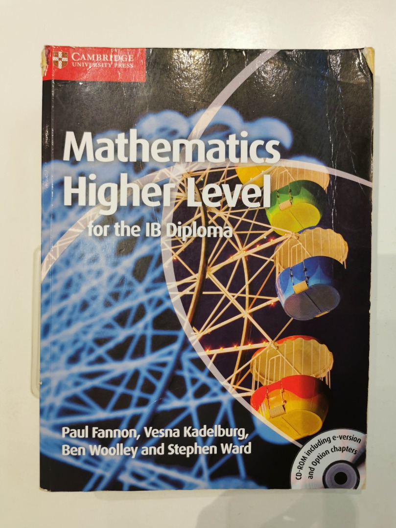 Mathematics Higher Level for the IB Diploma, Cambridge, IB Mathematics ...