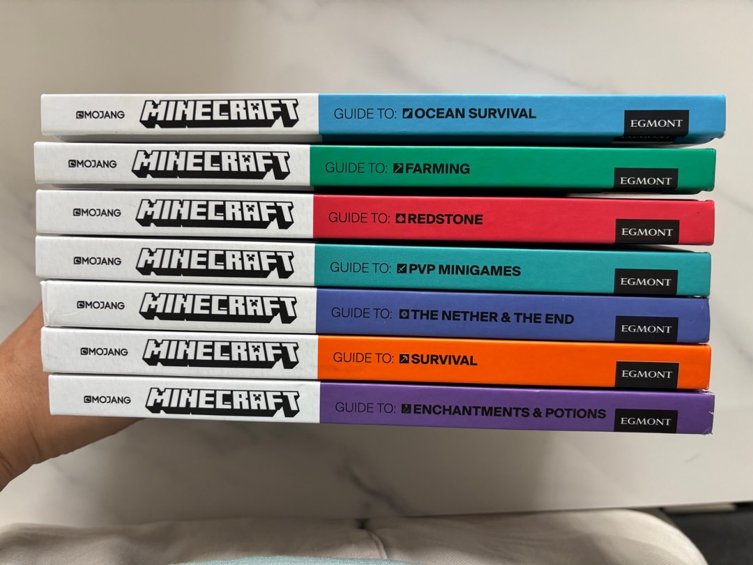 Minecraft Guide Books (1 set), Hobbies & Toys, Books & Magazines ...