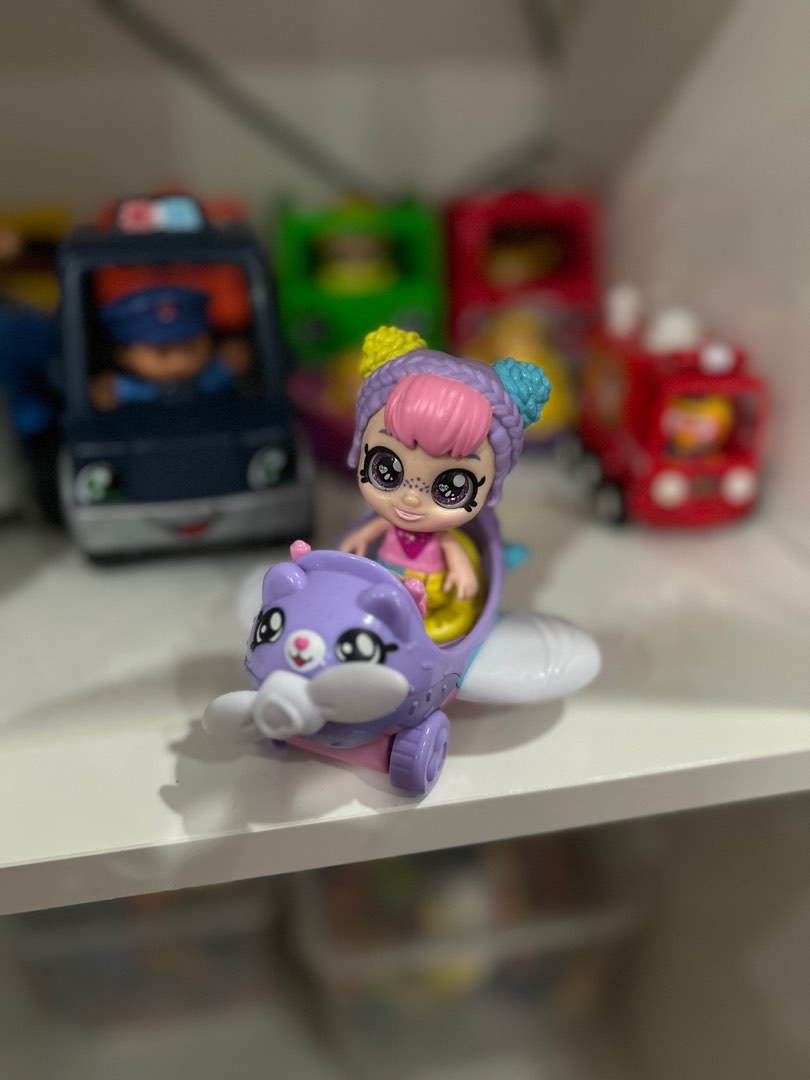 Mini Kindi Kids with Aeroplane, Hobbies & Toys, Toys & Games on Carousell