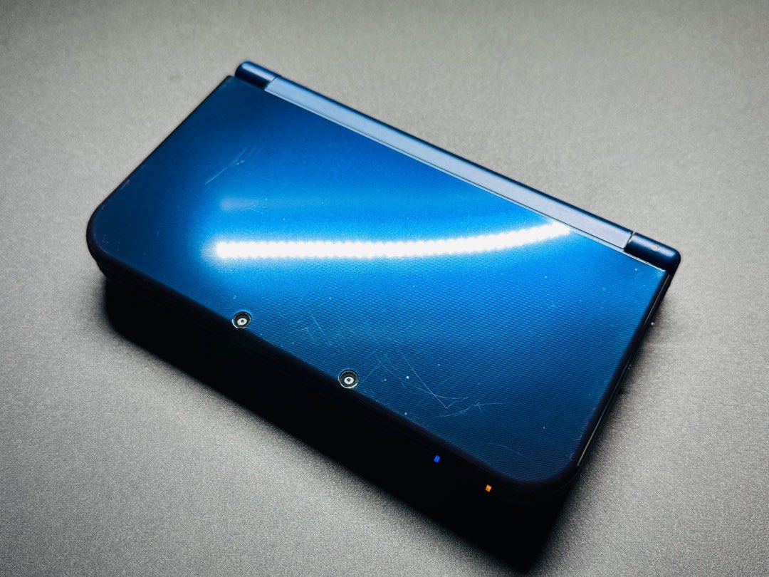 Modded New 3DS XL Metallic Blue | Hshop Pokémon Bank / Transporter ...