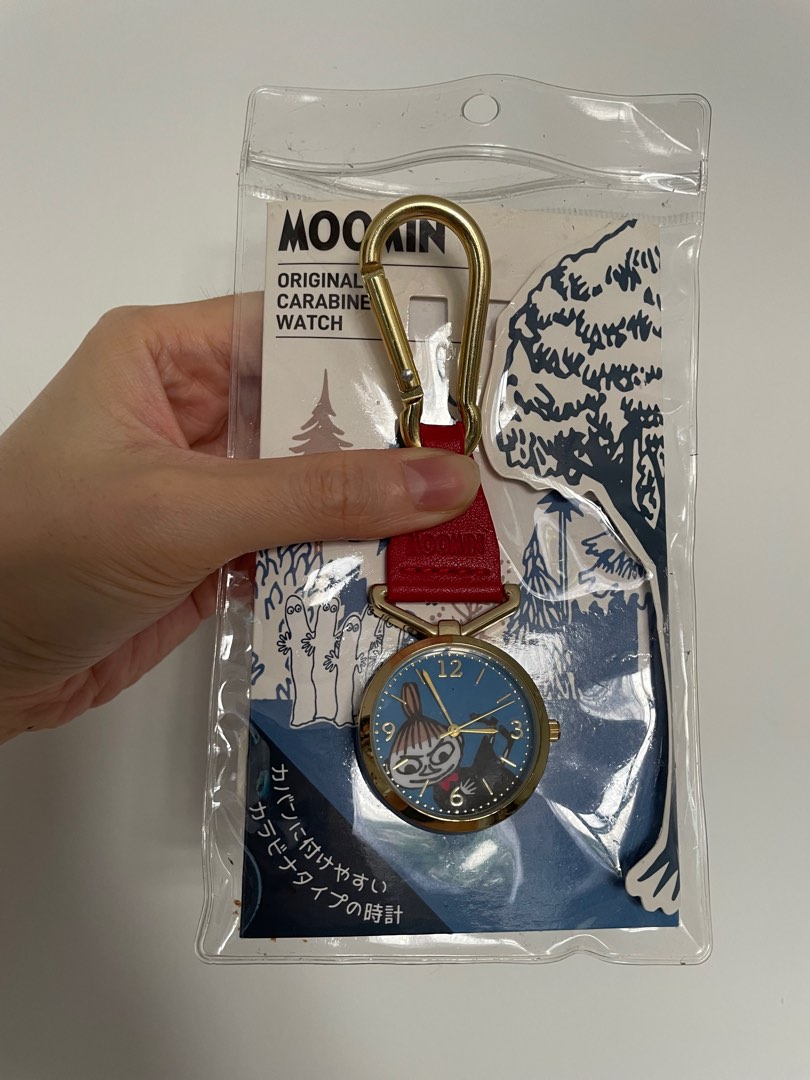 Moomin Original Carabiner Watch, Luxury, Watches on Carousell