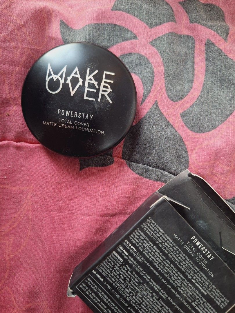 New! MAKE OVER Powerstay Matte Cream Fondation original, Kesehatan ...