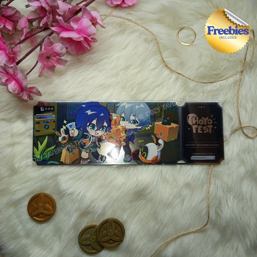 Official Zenless Zone Zero Ticket HoyoFest 2025, Hobbies & Toys, Toys ...