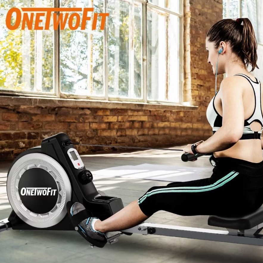 ONE TWO FIT Rowing Machine - Home Gym Equipment, Sports Equipment ...