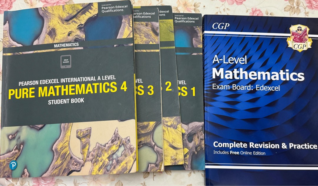 Pearson Edexcel International A Level - Mathematics (Pure Mathematics 1,2,3,4) with CGP Complete ...