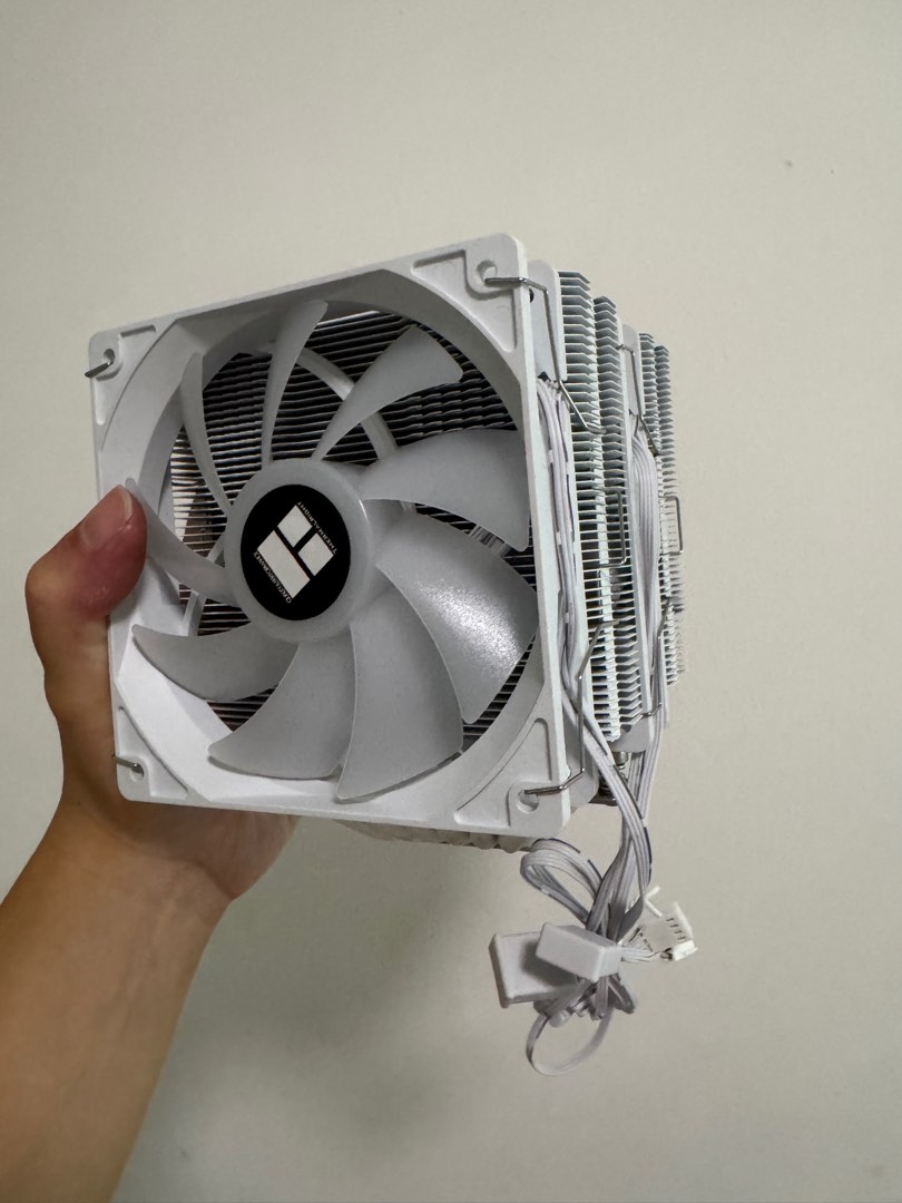 Peerless assassin 120 SE RGB White pa120se cpu cooler amd custom pc ...