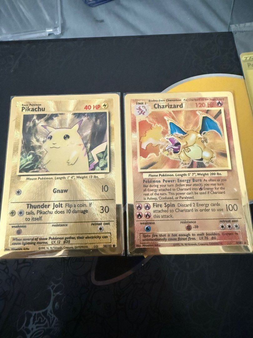Pokemon Celebrations 25th Pikachu Charizard Metal Card Anniversary UPC ...