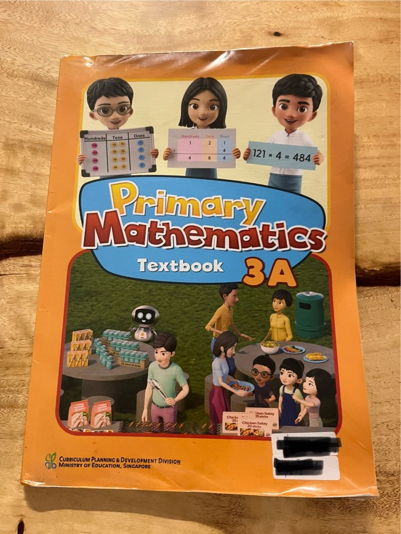 Primary Mathematics Textbook 3A, Hobbies & Toys, Books & Magazines ...