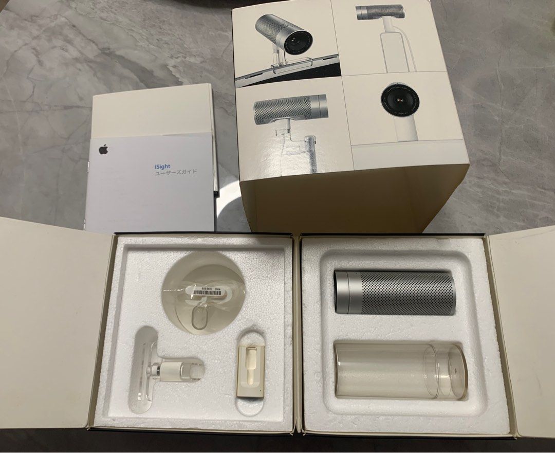 Rare - Apple iSight Video Camera Full Set, 電腦＆科技, 電腦周邊及配件, 網絡攝影機 ...