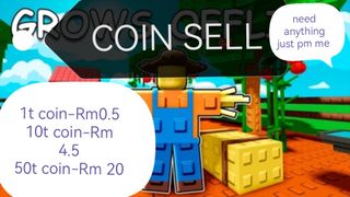 [RM0.50=1SX SHCKLES!!!]ROBLOX GROW A GARDEN CHEAP SHECKLES, Video ...