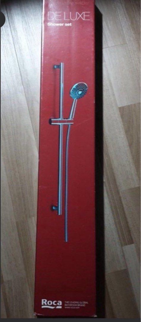 Roca Deluxe Shower Set - Brand New, Furniture & Home Living, Bathroom ...
