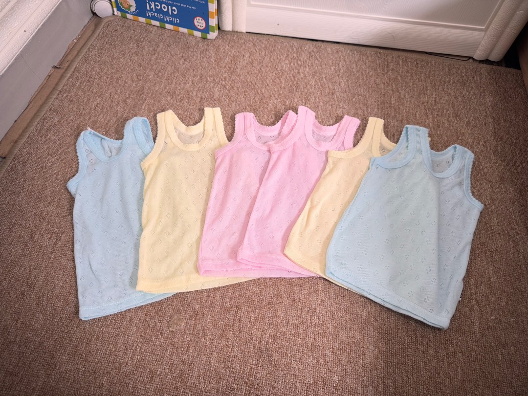 Singlet Bayi, Bayi & Anak, Baju Bayi di Carousell