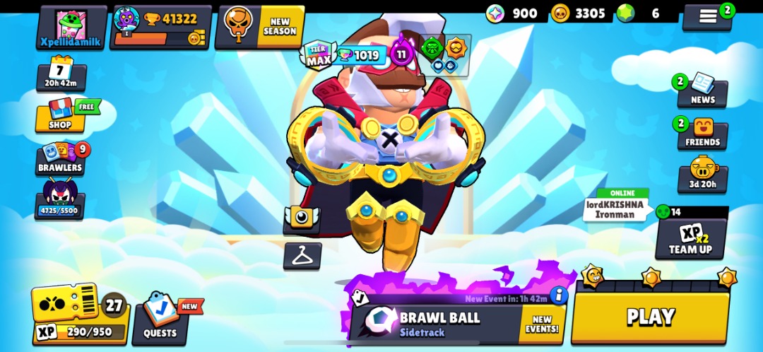 Stacked Brawl Stars and Clash Royale Account Bundle, Video Gaming ...