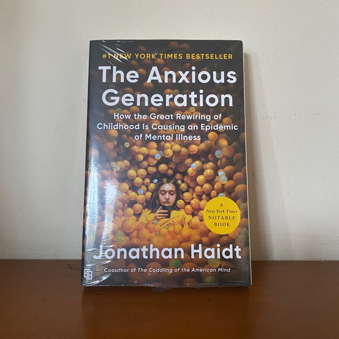 The Anxious Generation - Jonathan Haidt (Buku Impor Inggris), Buku ...