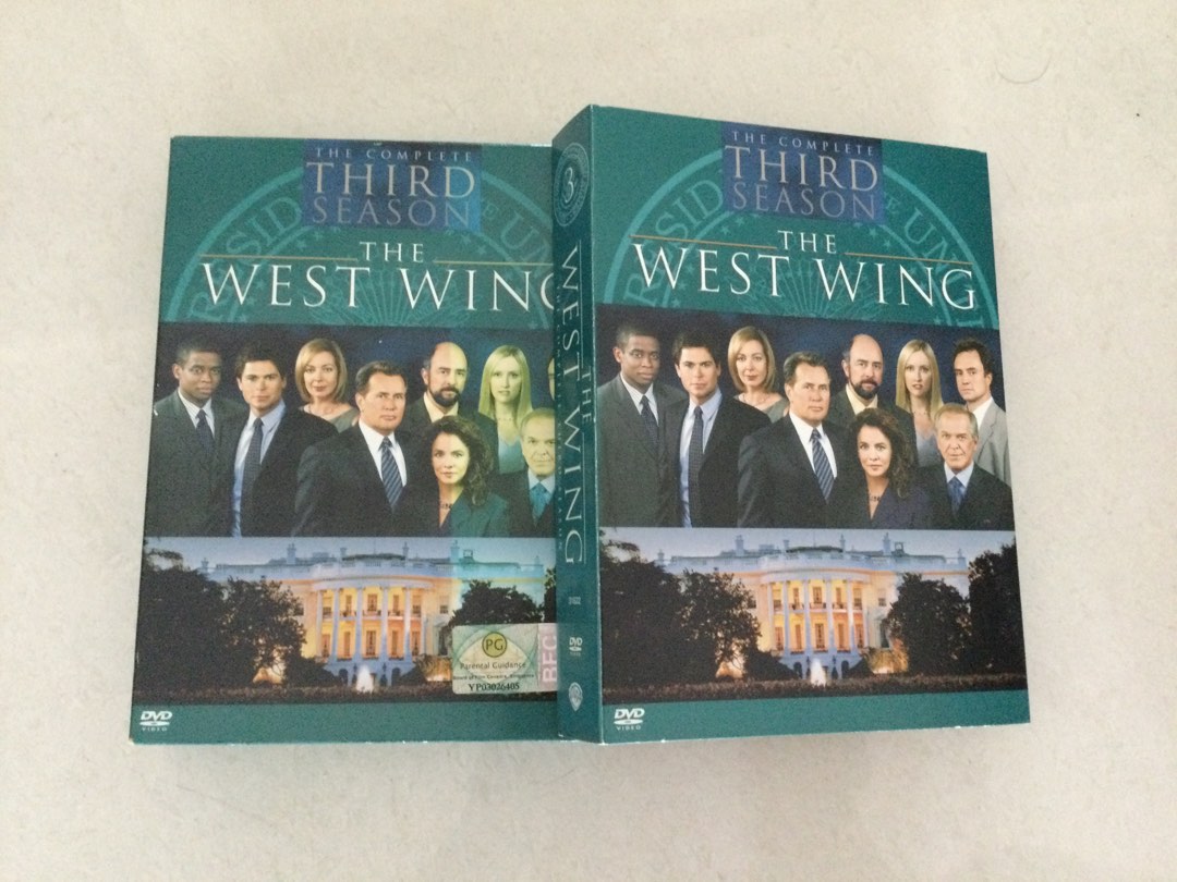 The West Wing: The Complete Third Season DVD ($14), Hobbies & Toys ...