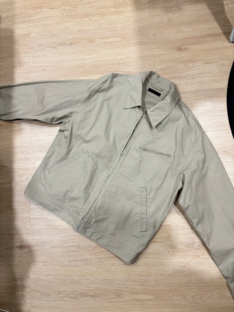 Uniqlo Zip Up Blouson jacket (Carhartt Inspo), Men's Fashion, Coats ...