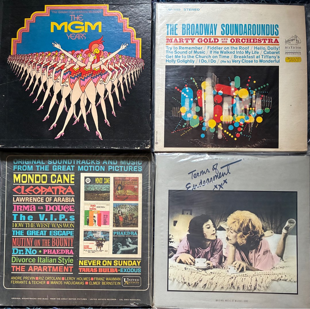 Vintage Vinyl Records - Soundtracks & Musicals, Hobbies & Toys, Music ...