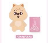 WTS HAN QUOKKA teddy bear plush 60cm 5th fanmeeting 5'clock, Hobbies ...