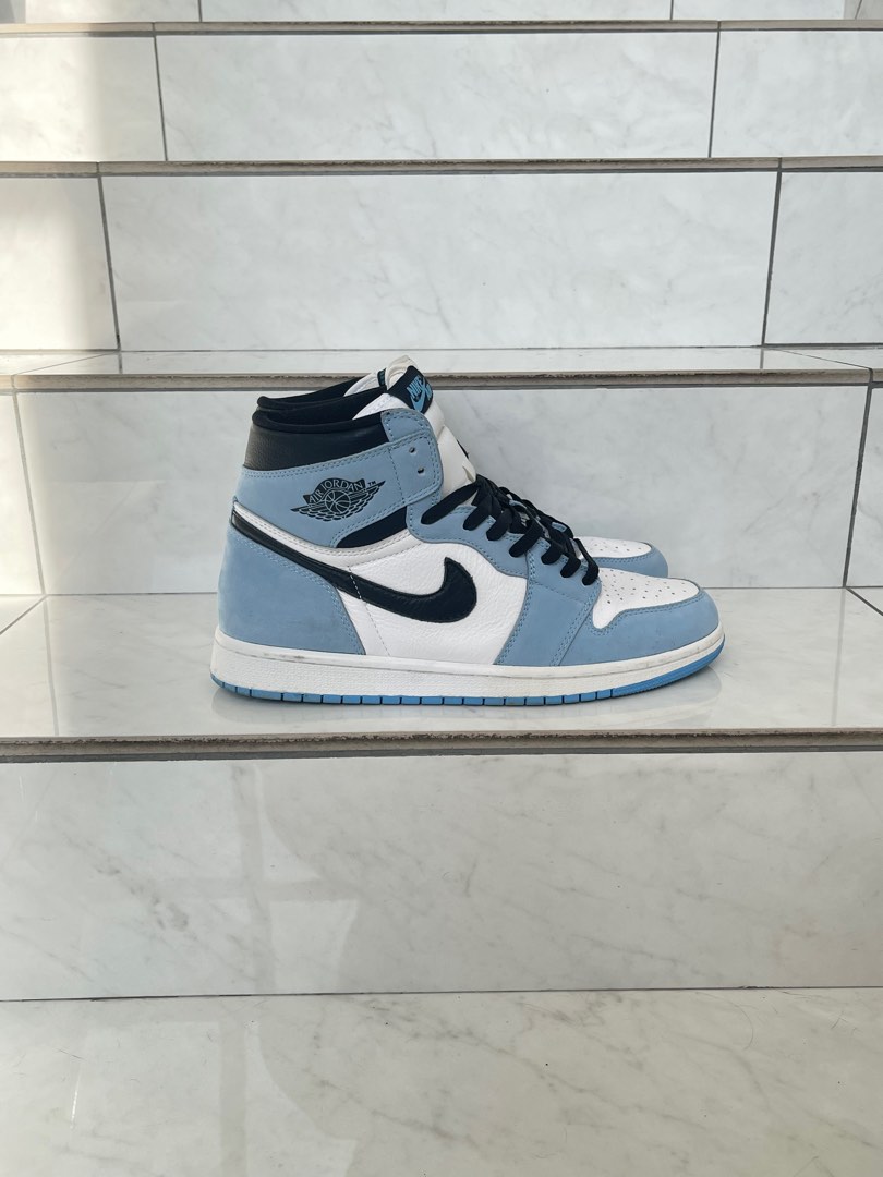Air Jordan High UNC (nego till let go), Men's Fashion, Footwear ...