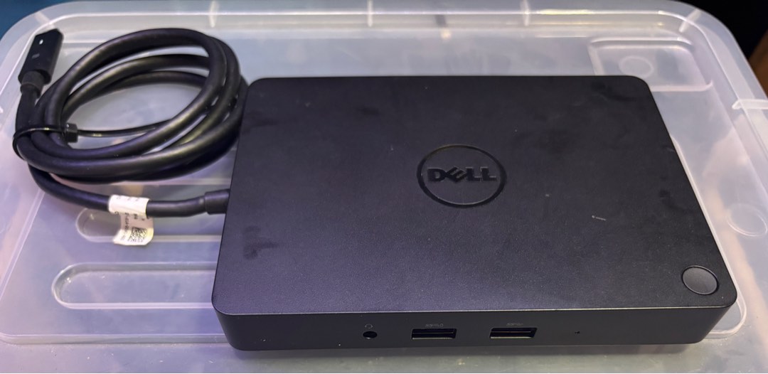 Dell WD15 Monitor Dock 4K, USB-C, Dual Display including 130W adapter ...