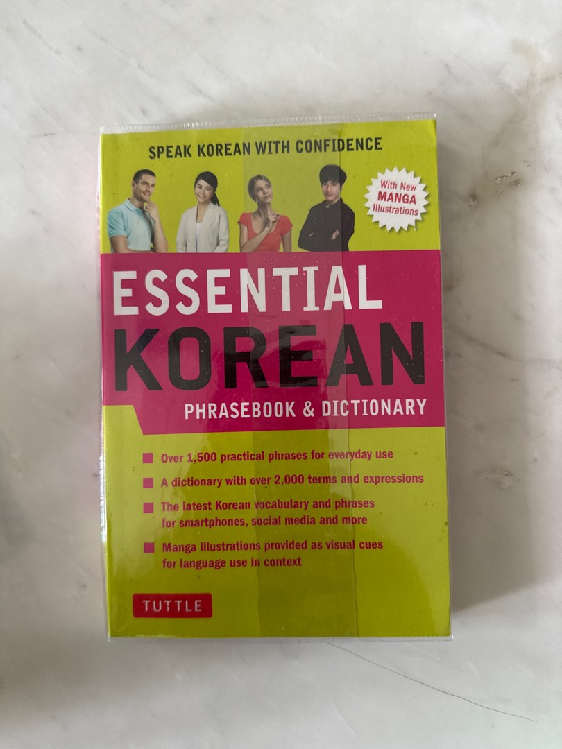 Essential Korean Phrasebook & Dictionary, Hobbies & Toys, Books ...