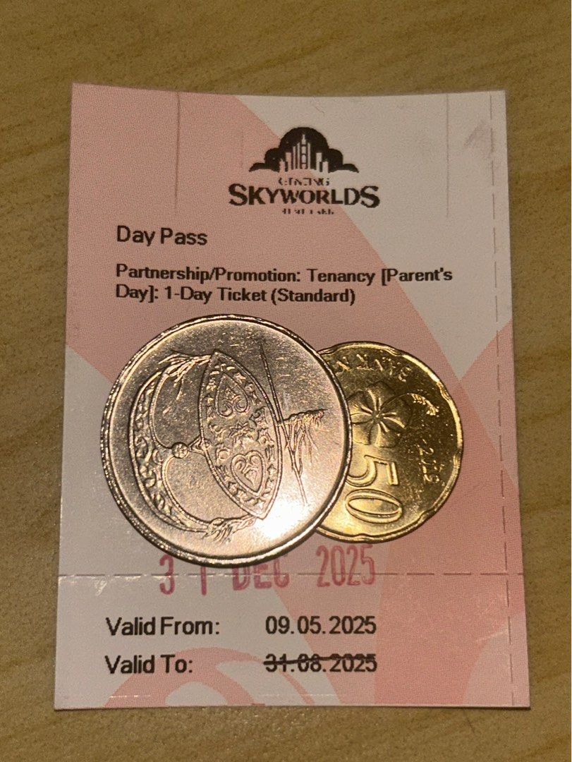 Genting SkyWorlds theme park ticket, Tickets & Vouchers, Local ...