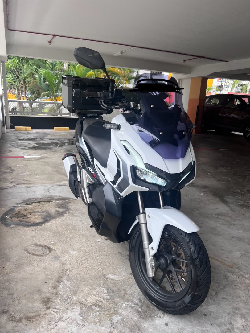 Honda ADV 150 ABS CVT 2029 very low mileage, Motorcycles, Motorcycles ...