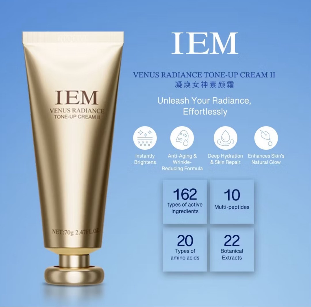 IEM Venus Radiance Tone-Up Cream II, Beauty & Personal Care, Face, Face ...