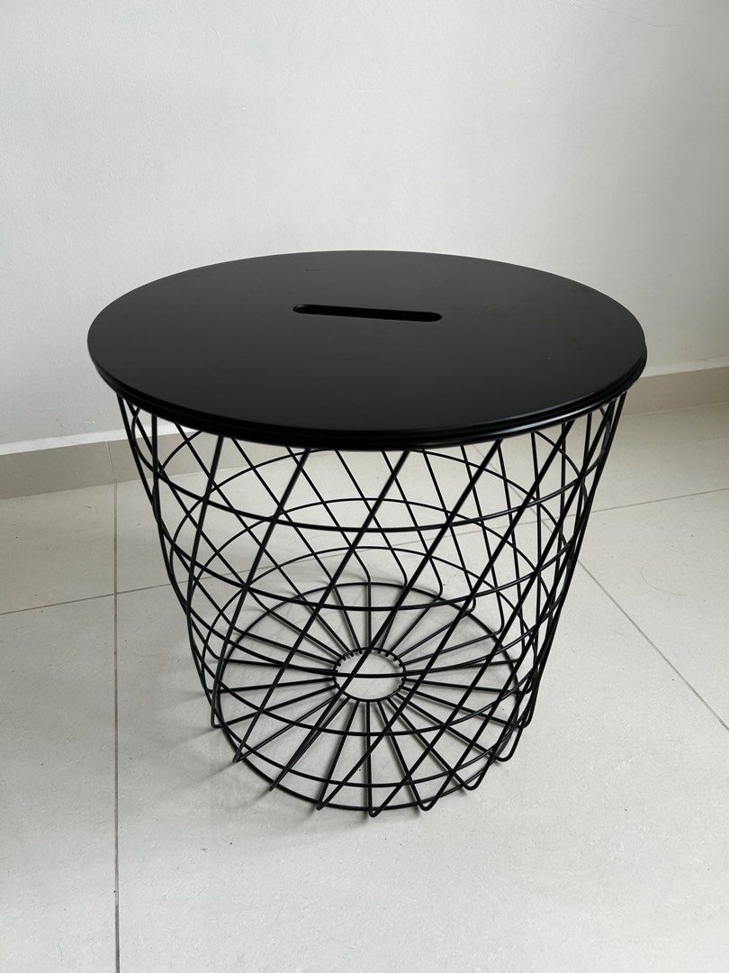 Ikea KVISTBRO storage table 44cm, Furniture & Home Living, Furniture ...
