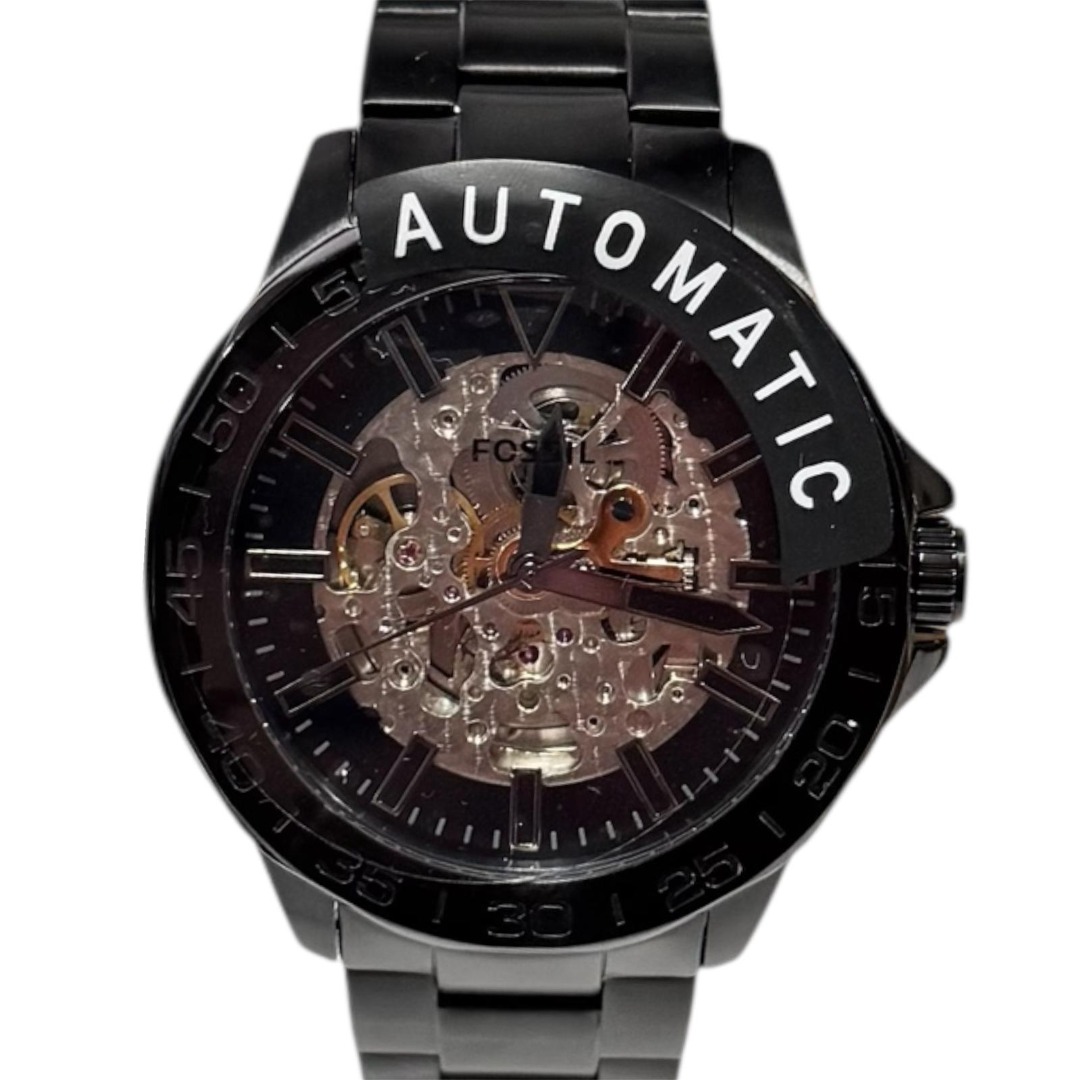 JE-Fossil BQ2679 Bannon Automatic Watch, 45mm, Men's Fashion, Watches ...