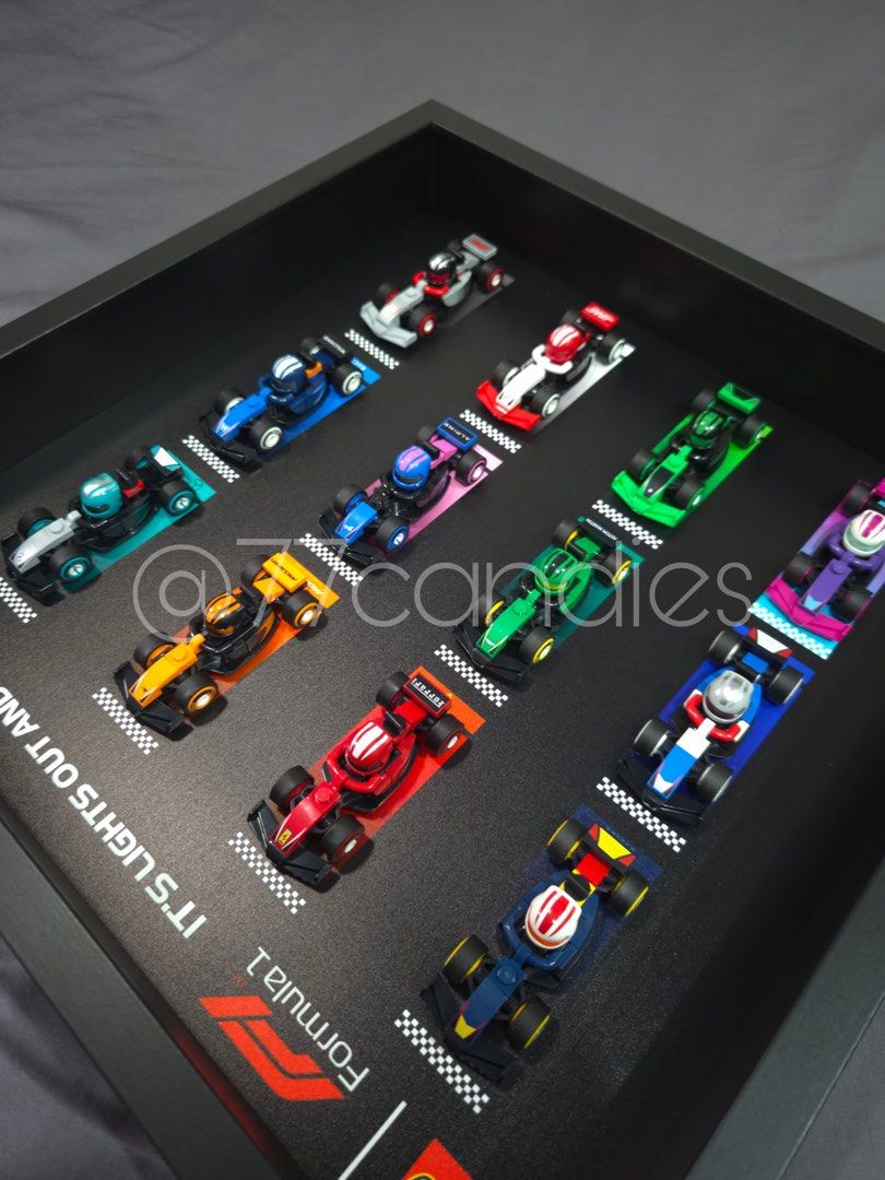 LEGO F1 mini car display frame set 2025 INSTOCK / formula one team ...