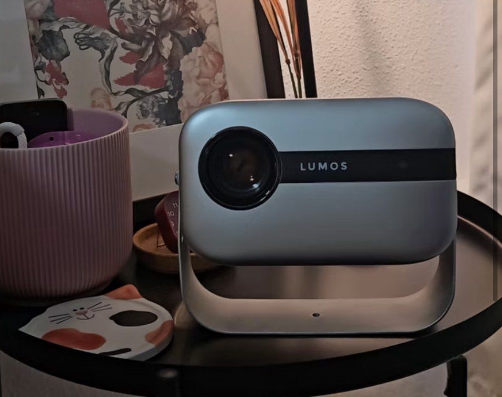 LUMOS float 360 Projector -Silver, TV & Home Appliances, TV ...