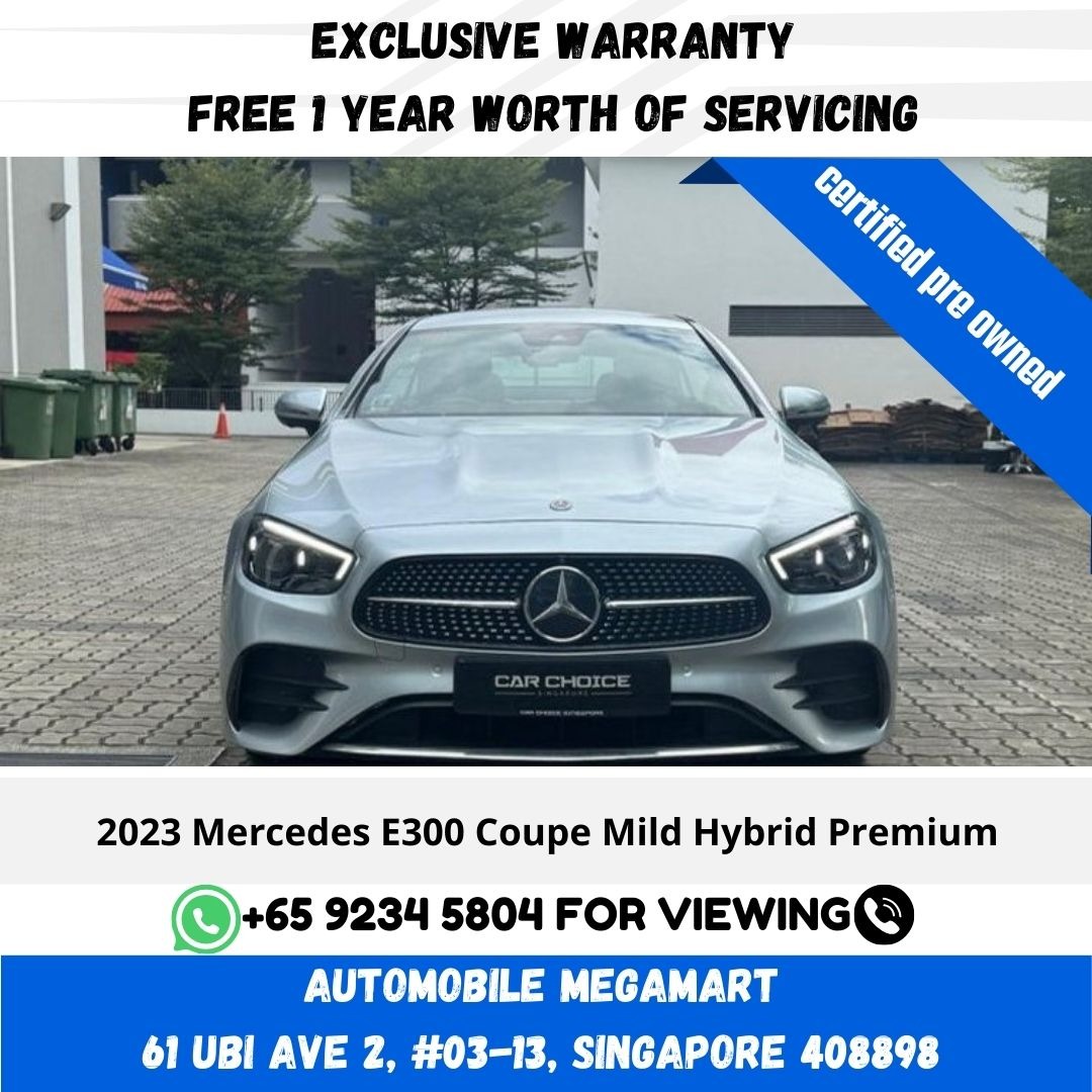 Mercedes-Benz E-Class Coupe Mild Hybrid E300 AMG Line Night Edition ...