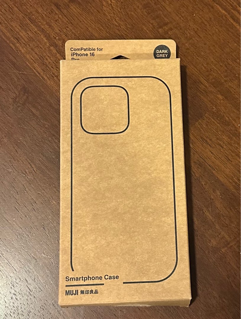 MUJI iPhone 16 Pro Smartphone Case - Dark Grey, Mobile Phones & Gadgets ...