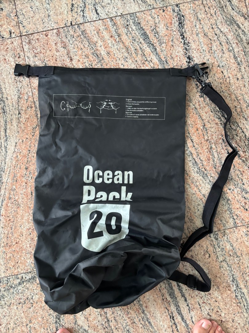 Ocean Pack 20L Waterproof Dry Bag, Men's Fashion, Bags, Backpacks on ...