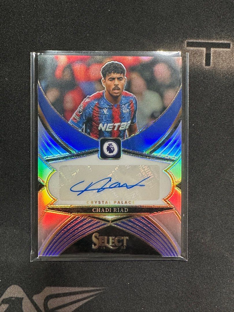 Chadi Riad Panini Select EPL 24/25 Signatures Auto Crysta Palace 🔥 ...